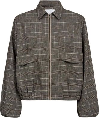 Co'Couture Femme, Vestes, Brun, Taille: 36 FR Veste Ballon ClaudineCC Style 30349