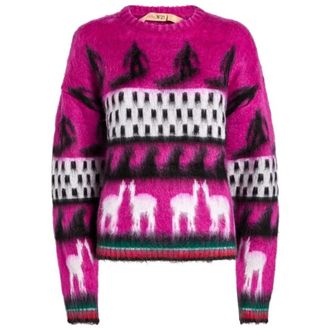 N&deg;21 Multicolor Strickwaren Capsule Collection Pullover - - Knitwear - Damen - Mehrfarbig - XL