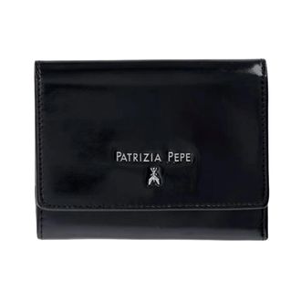 Patrizia Pepe Ledergeldb&ouml;rse - - Accessories - Damen - Schwarzk - ONE SIZE