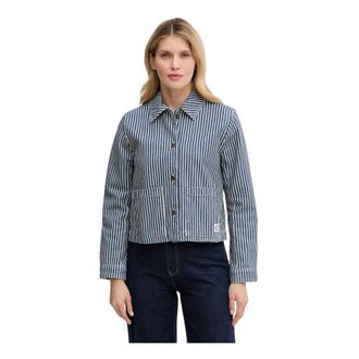 A.P.C. Veste Frida Denim Jacket - - Jackets - Damen - Mehrfarbig - S