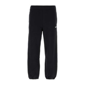 Msgm Baumwoll-Jogginghose - - Trousers - Herren - Schwarzk - S