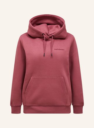 Peak Performance Hoodie rot