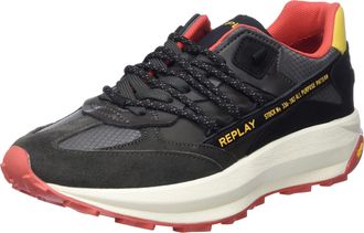 Replay Herren Tuner M Moon Sneaker, 019 DK Grey, 44 EU