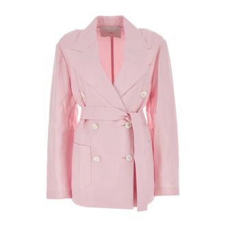 SETCHU Origami Jacket - - Coats - Damen - Rosa - S