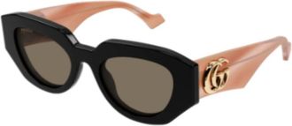 Gucci Geometrische Sonnenbrille - - Accessories - unisex - Schwarzk - 51 MM