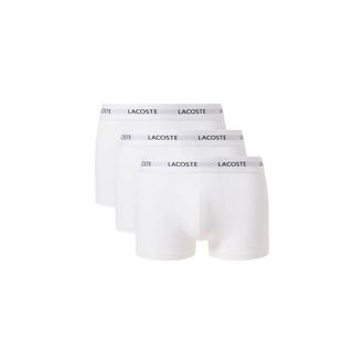 Lacoste Lot de trois boxers en coton m&eacute;lang&eacute;