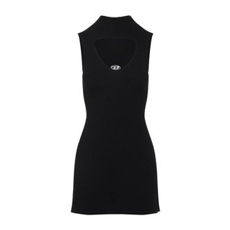 Diesel Elegantes Kurzes Kleid - - Dresses - Damen - Schwarzk - S