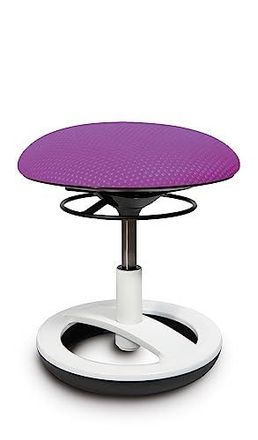 Topstar Topstar Kindersitzhocker Sitness Bobby Alu weiß lackiert lila