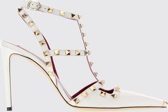 Valentino Garavani Rockstud Slingback-Pumps aus Leder mit Nieten und hohem Absatz