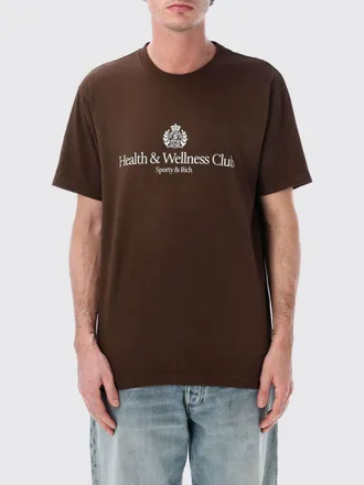 Sporty & Rich T-shirts en coton avec logo
