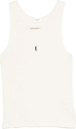 Saint Laurent Damen, Oberteile, Wei&szlig;, XSGr&ouml;&szlig;e