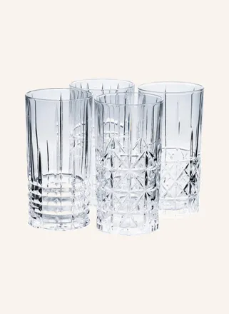 Nachtmann 4er-Set Longdrinkgl&auml;ser Highland transparent