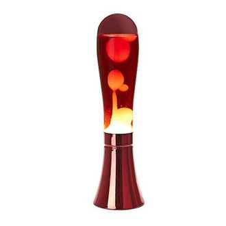 Balvi Lampe Lava Magma Couleur Rouge Lampe avec Lave Originale et Amusante Article de d&eacute;co Moderne Al