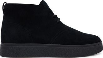 Clarks Schn&uuml;rschuhe Clarks Boxbee Desert 26328234 Schwarz