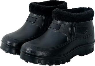 Generic Chaussures dhiver imperm&eacute;ables pour homme et femme - Bottes dhiver chaudes et antid&eacute;rapantes - Bottes dhiver l&eacute;g&egrave;res - Bottes de neige mi-hautes - Bot