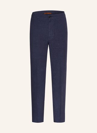 Ermenegildo Zegna Zegna Leinenhose Extra Slim Fit blau