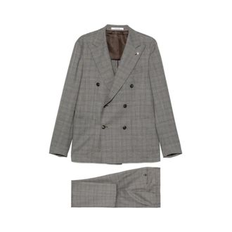 Tagliatore Double Breasted Suits - - Suits - Herren - Grau - M