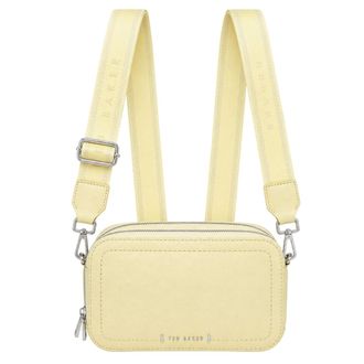 Ted Baker Linzie Webbing Leder Kleine Umh&auml;ngetasche Hellgelbe Kameratasche
