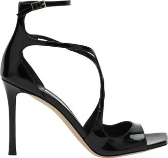 Jimmy Choo London Femme, Chaussures, Noir, Taille: 38 EU Sandalette &agrave; talon haut