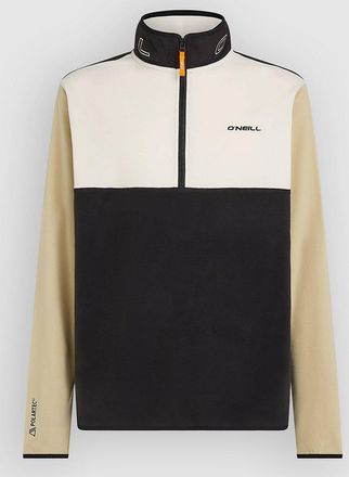 O'Neill FwcCruz Triple Polartec Half-Zip Fleece Pullover linen white colour block
