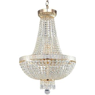 Maytoni Maytoni - Bella Grand lustre doré et cristal, 6 lumières, E14
