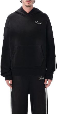 Amiri Homme, Sweatshirts et sweats &agrave; capuche, Noir, Taille: L Bones Sweat &agrave; capuche
