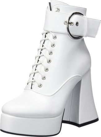 Lamoda Damen Hardly Ankle Boot, Black Pu, 40 EU