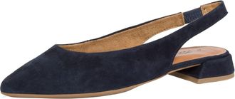 Tamaris Damen Sandaletten, Frauen Sandalen,TOUCHit-Fu&szlig;bett,Sommersandalen,bequem,flach,Sommerschuhe,Freizeitschuhe,offene Schuhe,Navy,37 EU