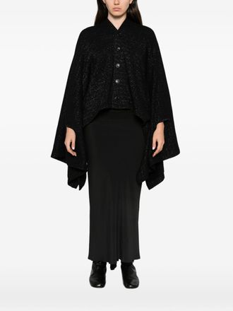 Junya Watanabe Wool-Blend Cardigan - Black