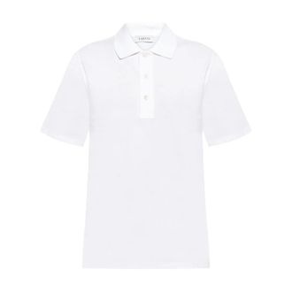 Lanvin Wei&szlig;es Poloshirt mit kurzen &Auml;rmeln - - Tops - Herren - Wei&szlig; - 2XL