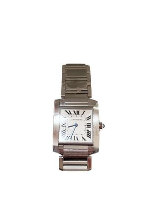 Cartier Stainless Steel Tank Watch