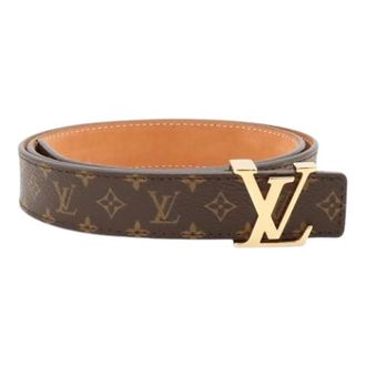 Louis Vuitton Pre-owned Monogram Canvas Belt - - Pre-owned - Damen - Braun - ONE SIZE