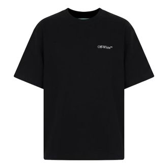Off-white Kurzarm-T-Shirt - - Tops - Herren - Schwarzk - S