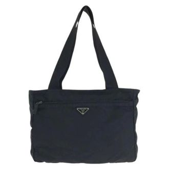Prada Pre-owned Nylon sacs-prada - Femme - Pre-owned - Noir - Taille: ONE Size