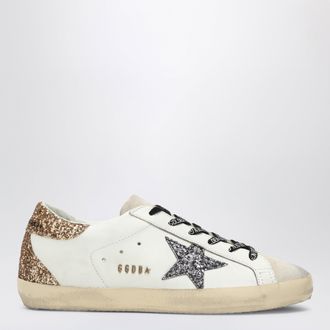 Golden Goose Sneakers Super-Star wei&szlig;/silber/gold