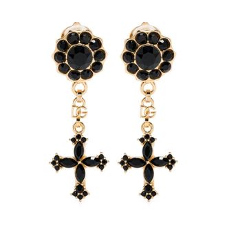 Dolce & Gabbana Femme, Accessoires, Noir, Taille: ONE Size Collier Noir et Or