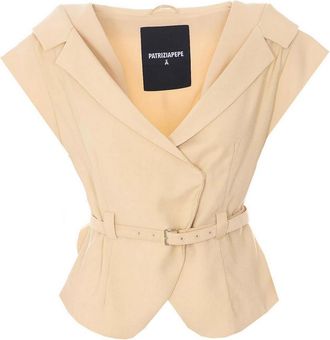 Patrizia Pepe Gilet - Jaune