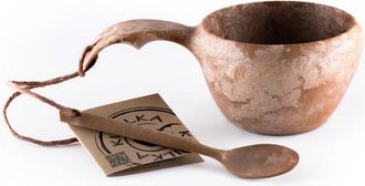 Kupilka 21 Classic Cup - Umweltfreundliche und langlebige Trinkbecher - Braun