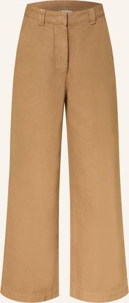 Mrs & Hugs Mrs & Hugs Wide Leg Jeans braun