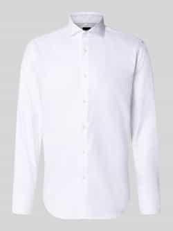 HUGO BOSS Regular Fit Businesshemd aus reiner Baumwolle Modell H-JOE-SP