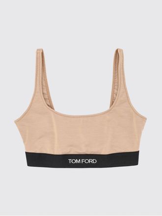 Tom Ford Brassi&egrave;re courte en modal avec bande logo contrastante