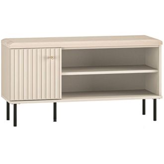 Selsey Selsey - caletto - Meuble &agrave; chaussures avec lamelles 102 cm - beige