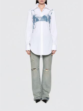 Jean Paul Gaultier Hemdbluse JEAN PAUL GAULTIER Damen Farbe Wei&szlig;