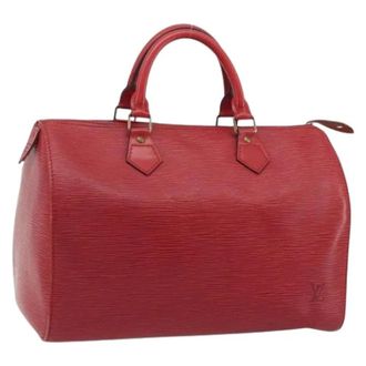 Louis Vuitton Pre-owned Speedy 35 Handtasche - - Pre-owned - Damen - Rot - ONE SIZE