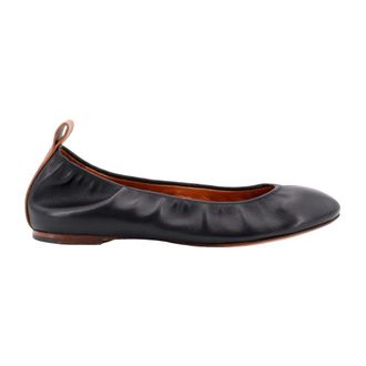 Lanvin Ballerina aus Leder - - Shoes - Damen - Schwarzk - 36 EU