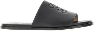 Loewe Anagram Flex leather slides Man 42
