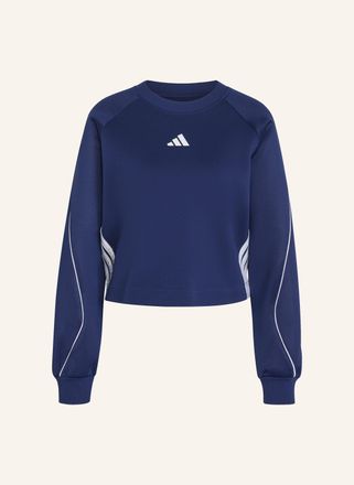 adidas Stadium 3-Streifen Sweatshirt Mit Rundhalsausschnitt blau