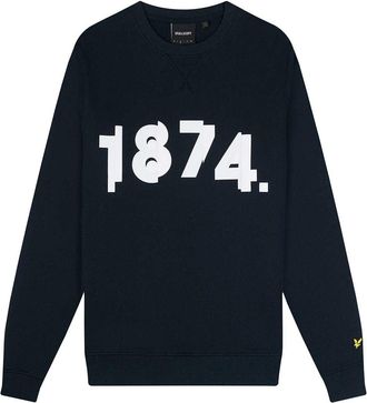 Lyle & Scott 1874 Sweatshirt f&uuml;r Herren (Marine)
