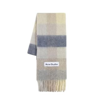 Acne Studios Wollschal - Beige - - Accessories - Damen - Mehrfarbig - ONE SIZE