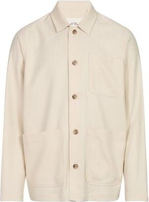 Les Deux Chemise droite en jacquard chevrons